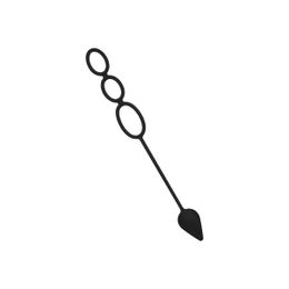 Rimba Penisring mit Analplug, 3 4,6 cm