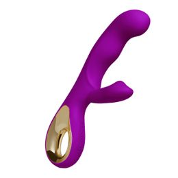 EIS Wiederaufladbarer Silikon-Rabbit, 20 cm