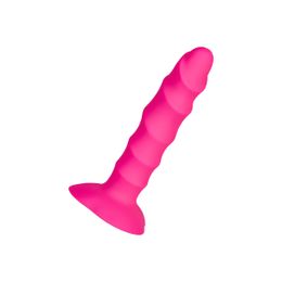 dreamtoys Twisted Plug With Suction Cup, 17 cm
