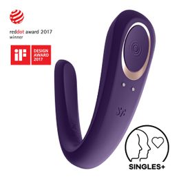 Satisfyer Double Classic aus Silikon, 10 cm