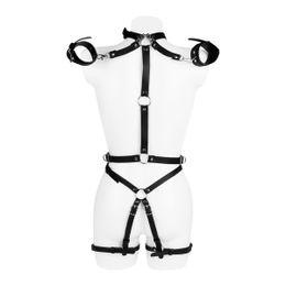 EIS Body-Harness mit abnehmbaren Handfesseln, 2-tlg.