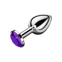 Rimba Kleiner Edelstahl-Buttplug, 7,5 cm