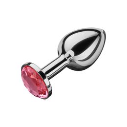 Rimba Kleiner Edelstahl-Buttplug, 7,5 cm