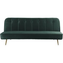 SCHLAFSOFA > & BZ james Dunkelgr&uuml;n