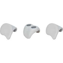WHIRPOOL (AUFBLASBAR) lot de 2 appuie-t&ecirc;tes et 1 porte-gobelet pour spa weiss
