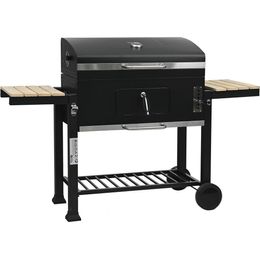 HOLZKOHLENGRILL marquis Schwarz
