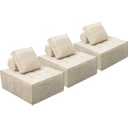 SESSEL velluto beige