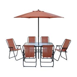 GARTEN-ESSM&Ouml;BELENSEMBLE convivia Terrakotta