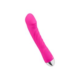 EIS Schlanker Naturvibrator aus Silikon, 20,5 cm