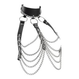Rimba Sexy Ketten-BH mit Halsband