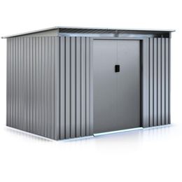 METALL-GARTENHAUS texas Grau
