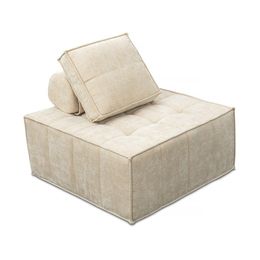SESSEL velluto beige