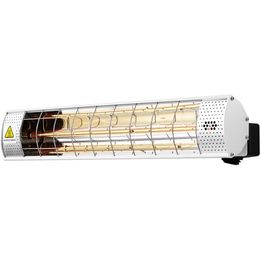 AUSSENHEIZUNG chauffage de terrasse infrarouge - 2000w - argent&eacute; Silber