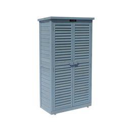 GARTENSCHRANK - GARTENTRUHE space Blau