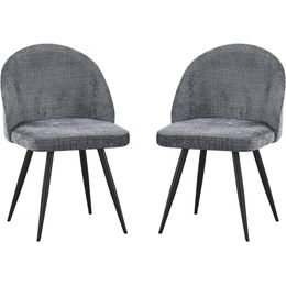 STUHL 2er Set samuel Grau