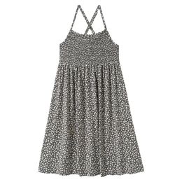 Yigga M&auml;dchen Kleid mit Bl&uuml;mchen-Allover