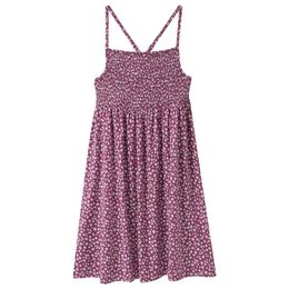 Yigga M&auml;dchen Kleid mit Bl&uuml;mchen-Allover