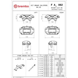 Brembo Bremssattel fab062