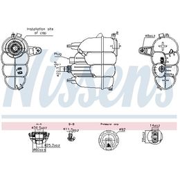 NISSENS Ausgleichsbeh&auml;lter, K&uuml;hlmittel 996323 f&uuml;r Audi