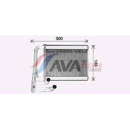 AVA QUALITY COOLING W&auml;rmetauscher, Innenraumheizung ka6306 f&uuml;r KIA