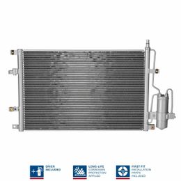 NISSENS Kondensator, Klimaanlage 94525 f&uuml;r Volvo