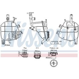 NISSENS Ausgleichsbeh&auml;lter, K&uuml;hlmittel 996202 f&uuml;r Mercedes