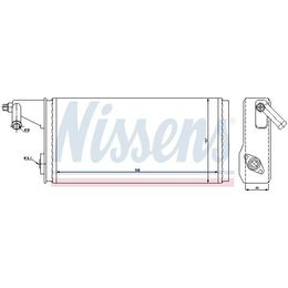 NISSENS W&auml;rmetauscher, Innenraumheizung 71808 f&uuml;r ZASTAVA