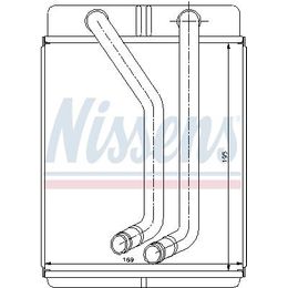 NISSENS W&auml;rmetauscher, Innenraumheizung 77507 f&uuml;r KIA