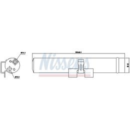 NISSENS Trockner, Klimaanlage 95516 f&uuml;r RENAULT