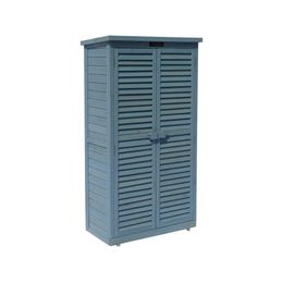 GARTENSCHRANK - GARTENTRUHE space Blau