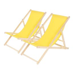 SONNENLIEGE chilienne Gelb