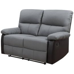 EINZELSOFA lincoln Schwarz / Dunkelgrau