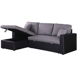 ECKSOFA alain Grau / Schwarz