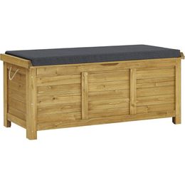 GARTENSCHRANK - GARTENTRUHE gana Braun