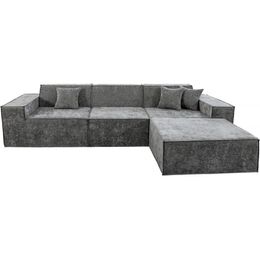 EINZELSOFA lusso Grau