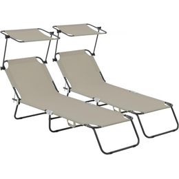 SONNENLIEGE lazy Taupe