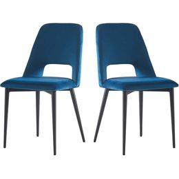 STUHL 2er-Set fedora Dunkelblau