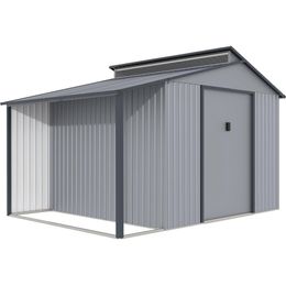 METALL-GARTENHAUS madras Grau