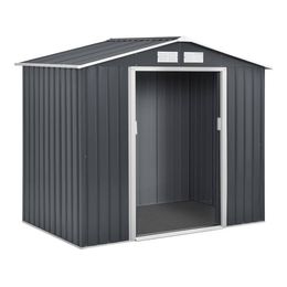 METALL-GARTENHAUS vegas Grau