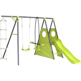 KLETTERGER&Uuml;ST AUS STAHL dany Gr&uuml;n