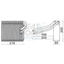 MEAT & DORIA MEAT & DORIA Verdampfer, Klimaanlage 997024 f&uuml;r Mercedes