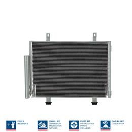 NISSENS Kondensator, Klimaanlage 940356 f&uuml;r Suzuki