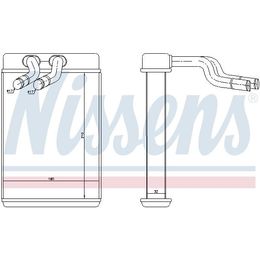 NISSENS W&auml;rmetauscher, Innenraumheizung 77610 f&uuml;r HYUNDAI