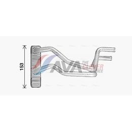 AVA QUALITY COOLING W&auml;rmetauscher, Innenraumheizung mt6287 f&uuml;r Peugeot