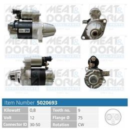 MEAT & DORIA MEAT & DORIA Starter 5020693 f&uuml;r HONDA KIA