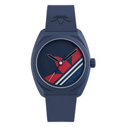 Quarzuhr adidas originals "Project Three", blau, marine, blau, Armbanduhren, Herren, Quarzuhr, Armbanduhr, Damenuhr, Herrenuhr, analog