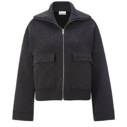 armedangels Damen-H&uuml;ftjacke L Anthrazit