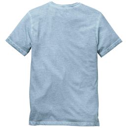 Seldom Herren-T-Shirt Crew Neck S Hellblau
