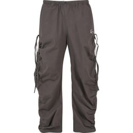 Stoffhose Karl Kani "Karl Kani Herren", Herren, Gr. XXL, US-Gr&ouml;&szlig;en, grau (anthrazit), 100% Baumwolle, relaxed fit, Hosen Stoffhose