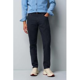 5-Pocket-Jeans MEYER "Jeans", Herren, Gr. 40, L&auml;nge 34, blau (marine), 75% Baumwolle, 21% Lyocell, 4% Elasthan, unifarben, slim fit lang, Jeans 5-Pocket-Jeans, M5 Serie, schlanke Passform